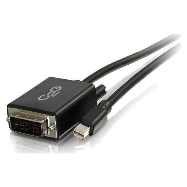 C2G 54336 10ft Mini DisplayPort? Male to Single Link DVI-D Male Adapter ...