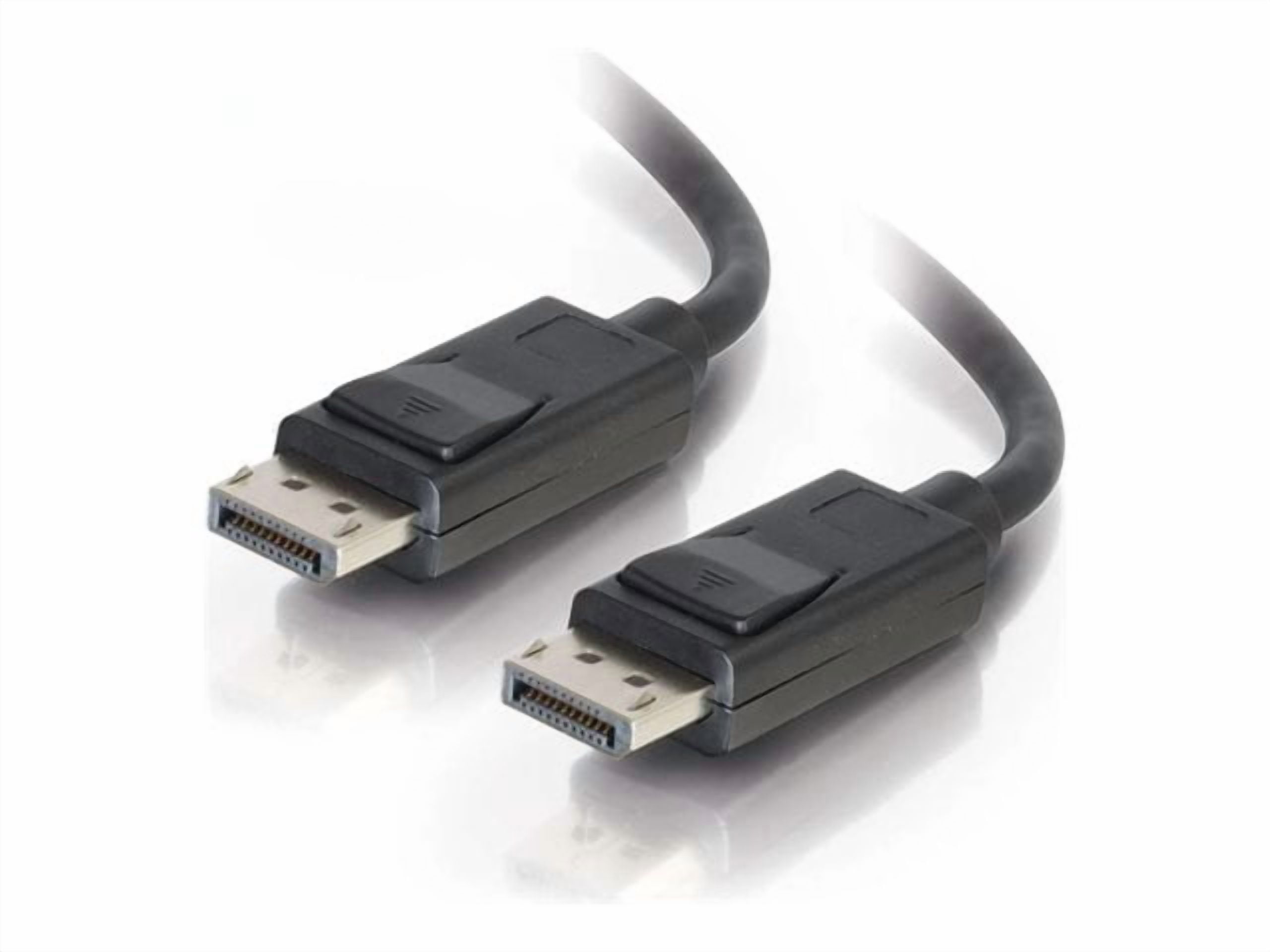 C2G 6ft DisplayPort Cable with Latches - 4K - 8K - UHD - Black ...