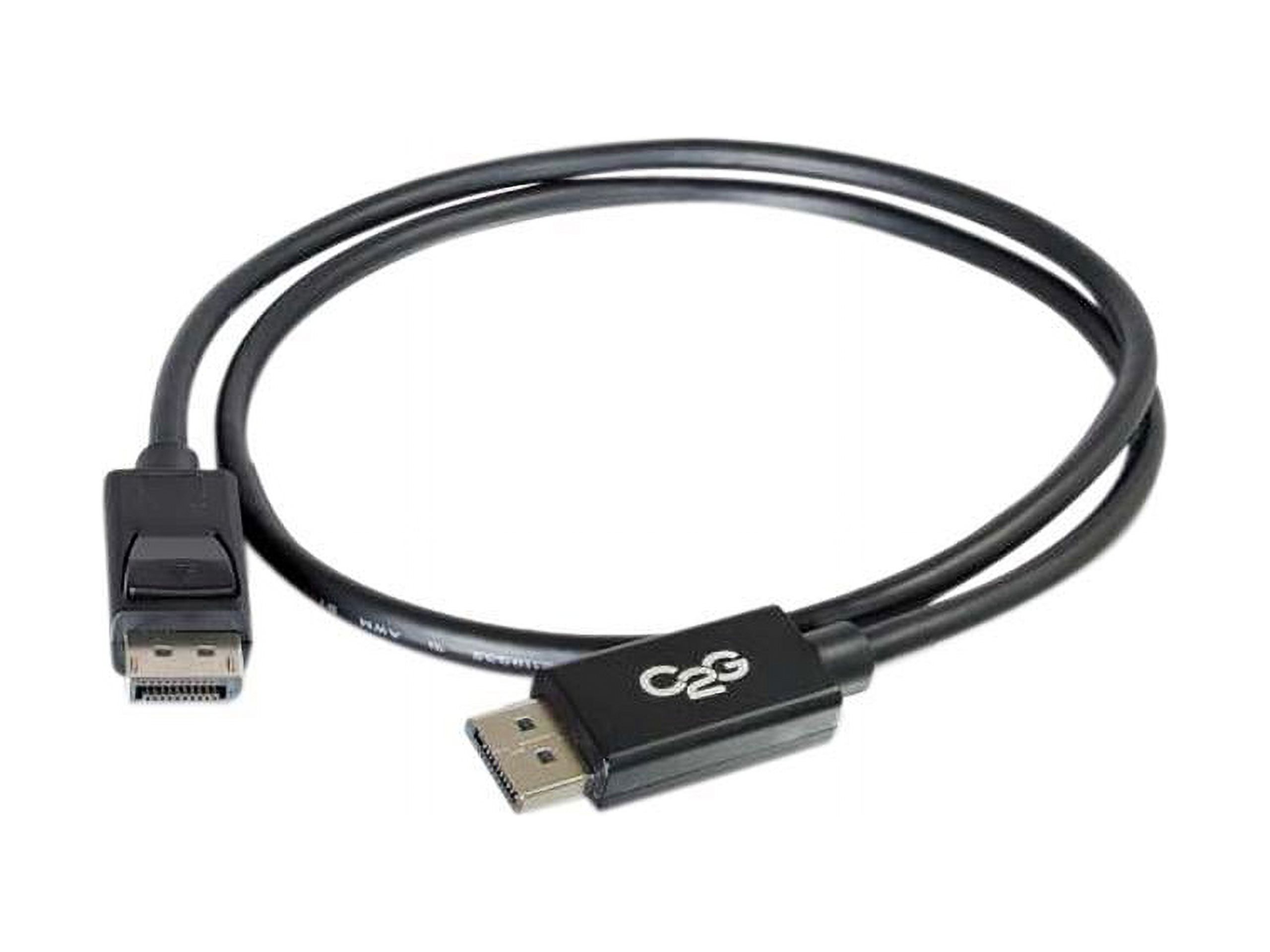 C2G 54402 DisplayPort Cable with Latches M/M, 8K UHD Compatible ...