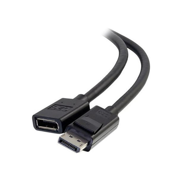 C2G 54451 6ft DisplayPort Male to Female Extension Cable - Walmart ...