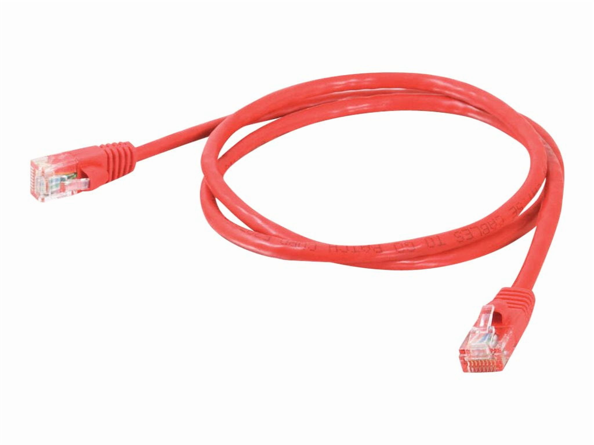 C2G 5ft Cat5e Ethernet Cable - 350 MHz - Snagless - Red - Category 5e ...