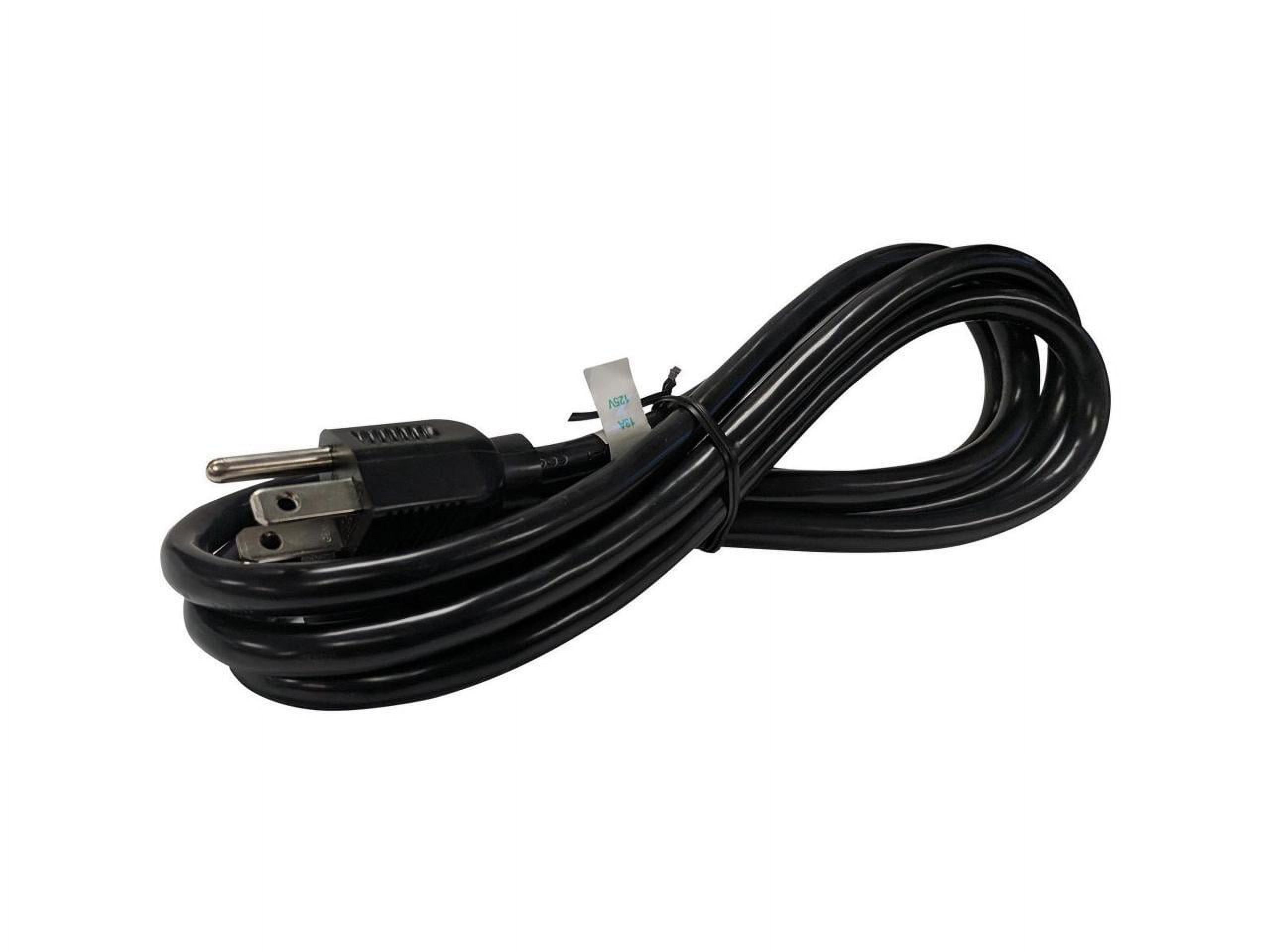 C2G 6ft 18 AWG Universal Computer Power Cord (NEMA 5-15P to IEC320C13 ...