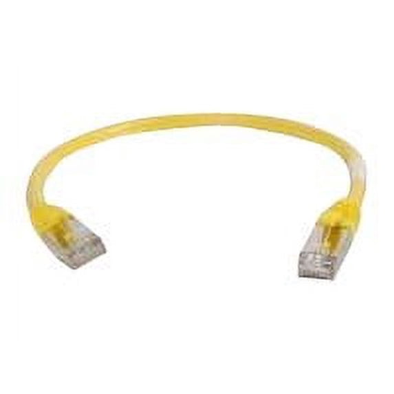 C2G 6in Cat6 Snagless Shielded (STP) Network Patch Cable - Yellow ...