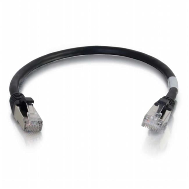 C2G-9ft Cat6 Snagless Shielded (STP) Network Patch Cable - Black ...