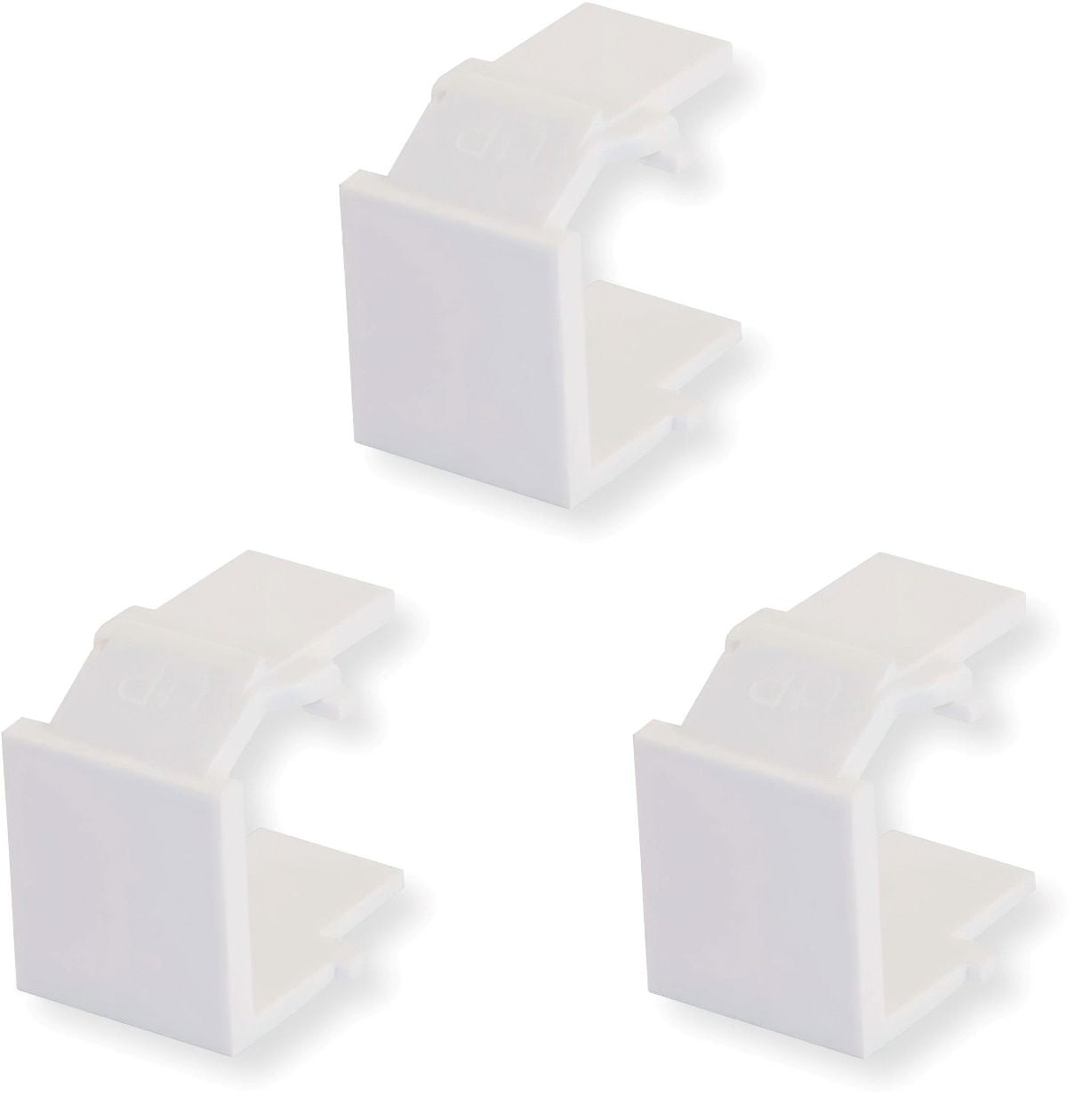 C2G CG-03820 Snap-In Blank Keystone Insert Modules (Pack of 3), White ...