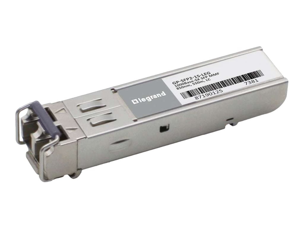 Legrand Cisco SFP-GE-S 1000Base-SX MMF SFP mini-GBIC Transceiver TAA ...