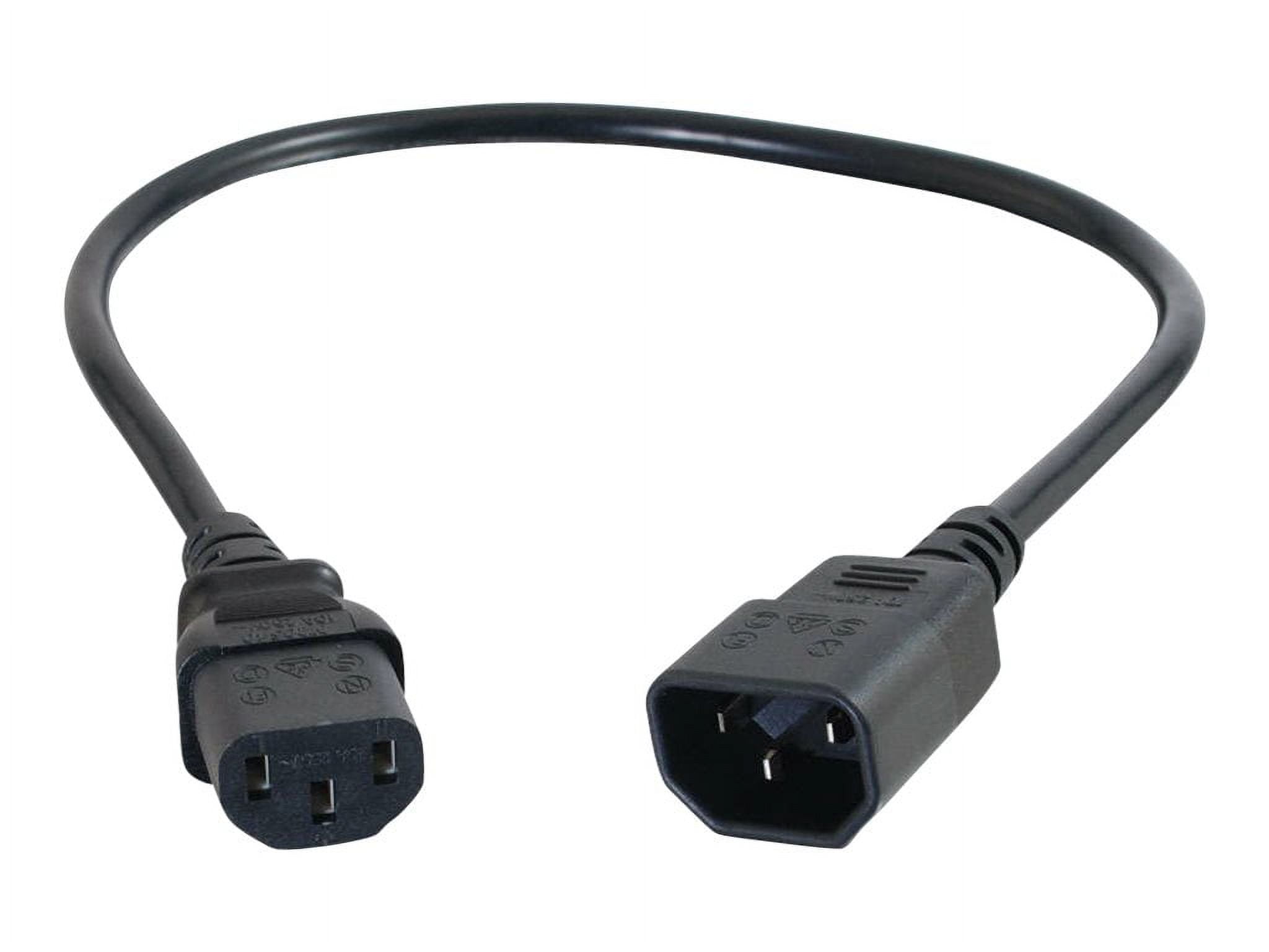 C2G Computer Power Cord Extension - Power extension cable - power IEC ...