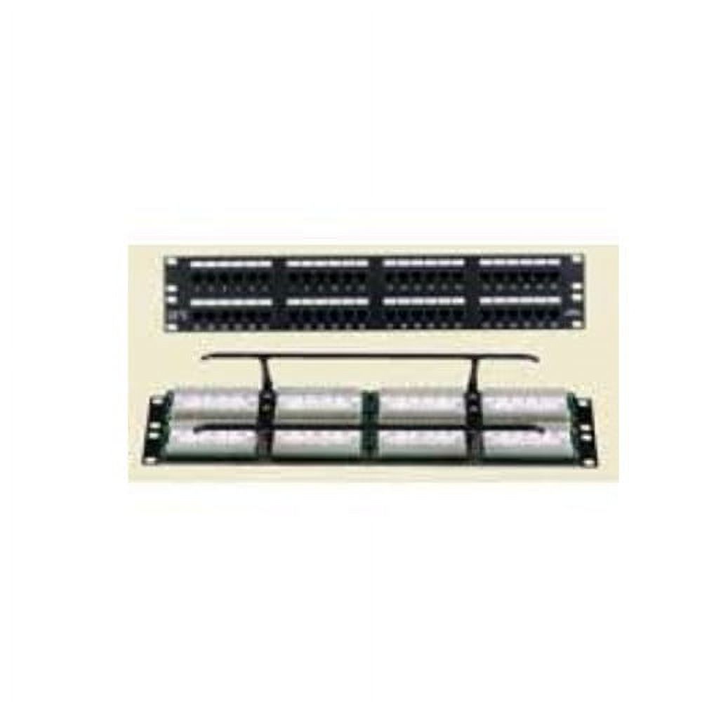 C2G Flush Mount Angled 24 Port Patch Panel SPAKFU24 - Walmart.com