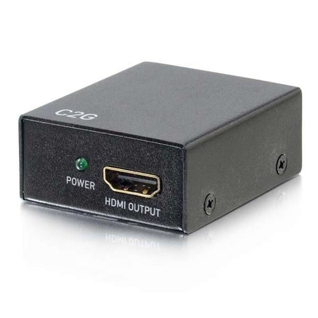 C2G HDMI Inline Extender - 4K 60Hz, Texture Paint Black - Walmart.com