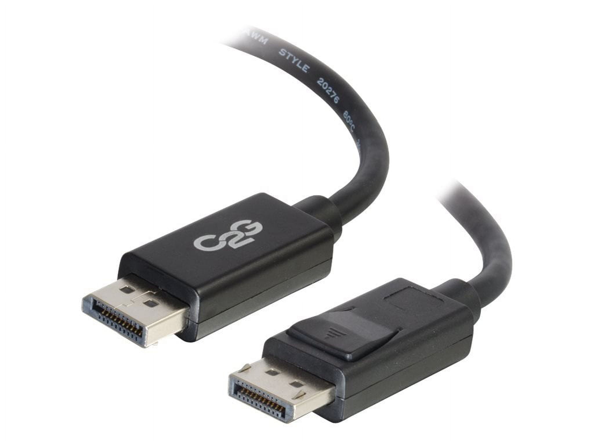 C2G Legrand DisplayPort 1.2 Male to Male Displayport Cable, Black ...