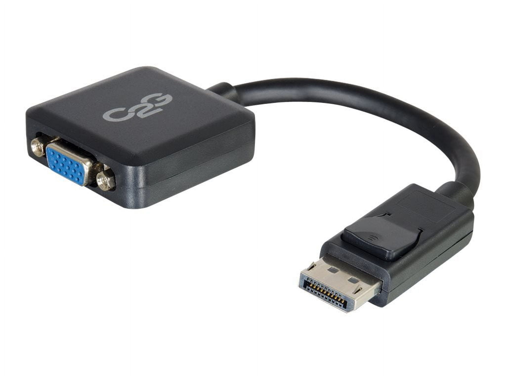 C2G Legrand Mini Display Port Cable, Display Port to VGA Adapter, Male ...