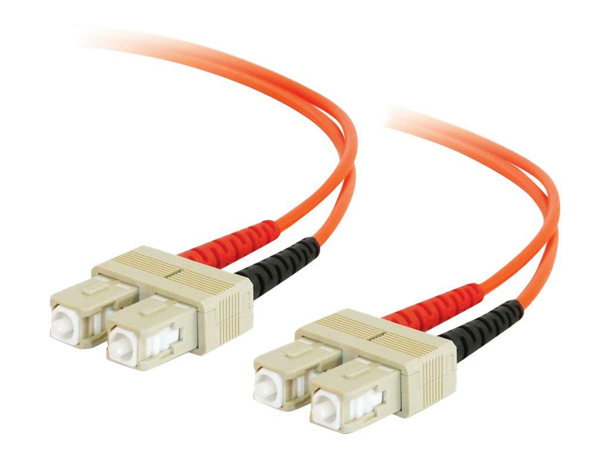 C2G Low-Smoke Zero-Halogen - Patch cable - SC multi-mode (M) to SC ...