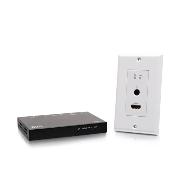 C2G C2G30025 HDMI HDBaseT Plus RS232 & IR Over Cat Extender Single Gang ...