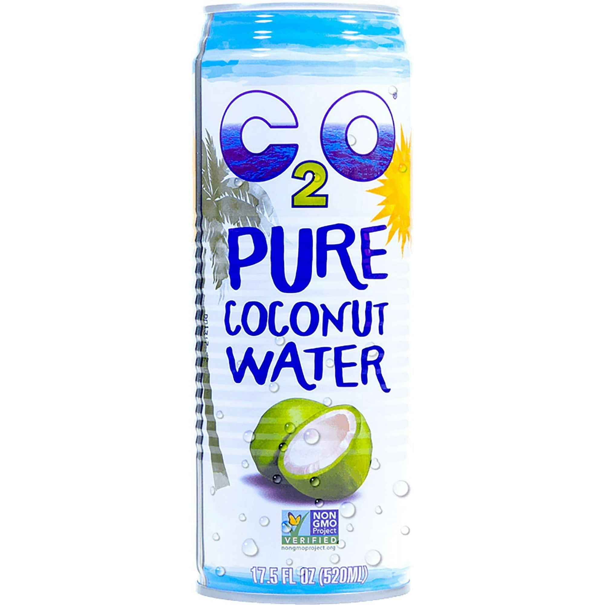 C2O Pure Coconut Water 17.5 FL OZ - Walmart.com