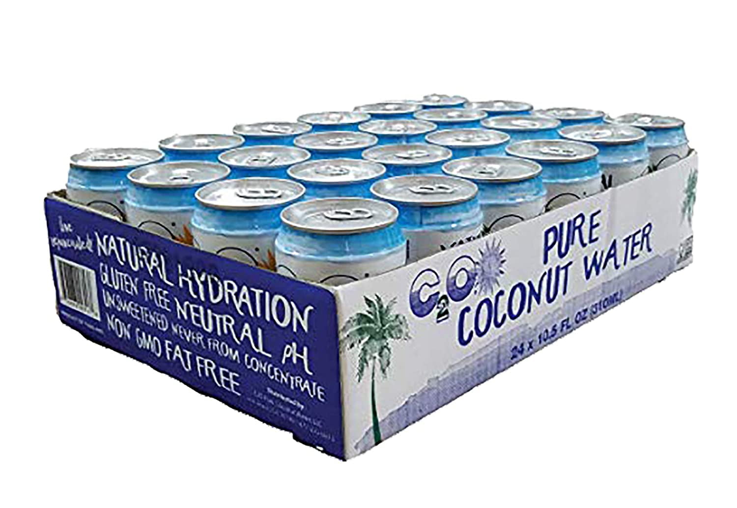C2O Pure Coconut Water Pure Coconut Water - Case of 24 - 10.5 fl oz ...