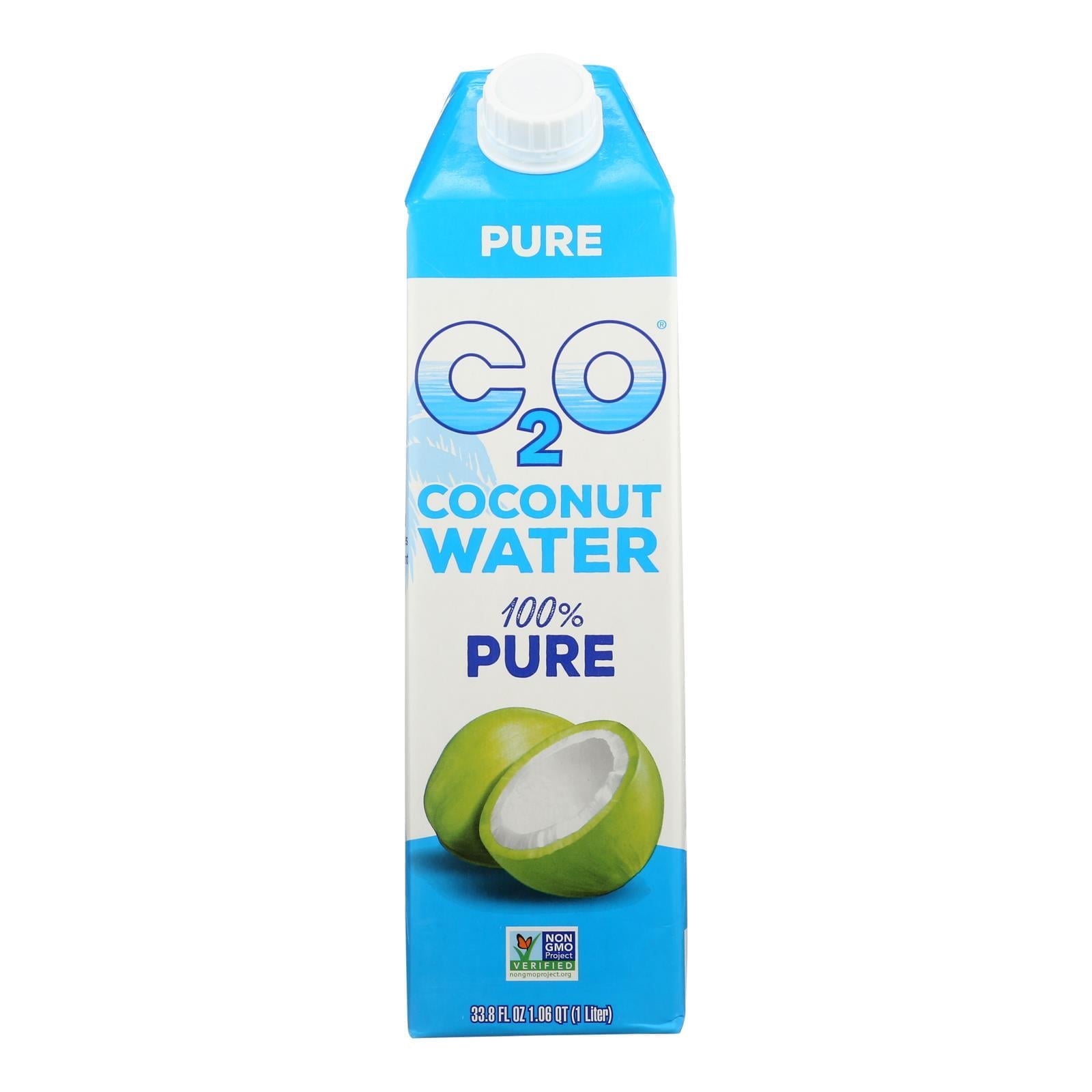 C2O - Pure Coconut Water Pure Coconut Water - Original - Case of 12 ...