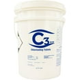 C3… 20 lbs. 3" Stabilized Chlorine Tabs for Swimming Pools | Easy to ...