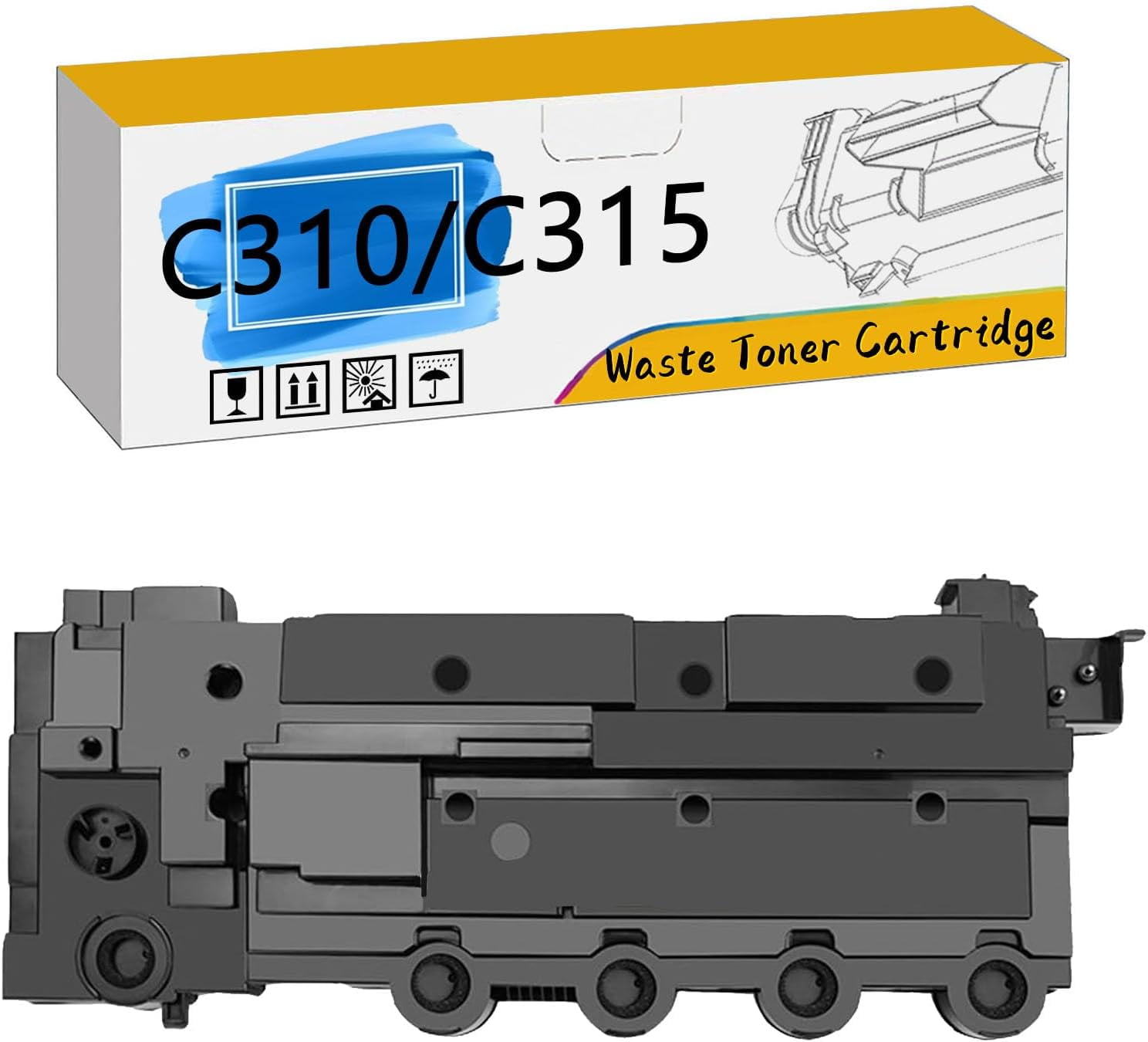 C310 C315 008R13325 Waste Toner Box, Compatible for Xerox C310 C315 ...