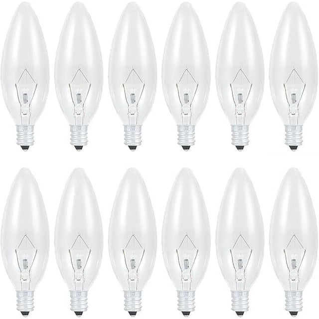 C32 Light Bulbs 2700K E12 12Pack - Walmart.com