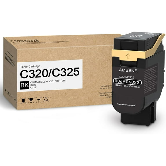 C320/C325 Black Standard Capacity Toner Cartridge (1-Pack) 006R04823 ...