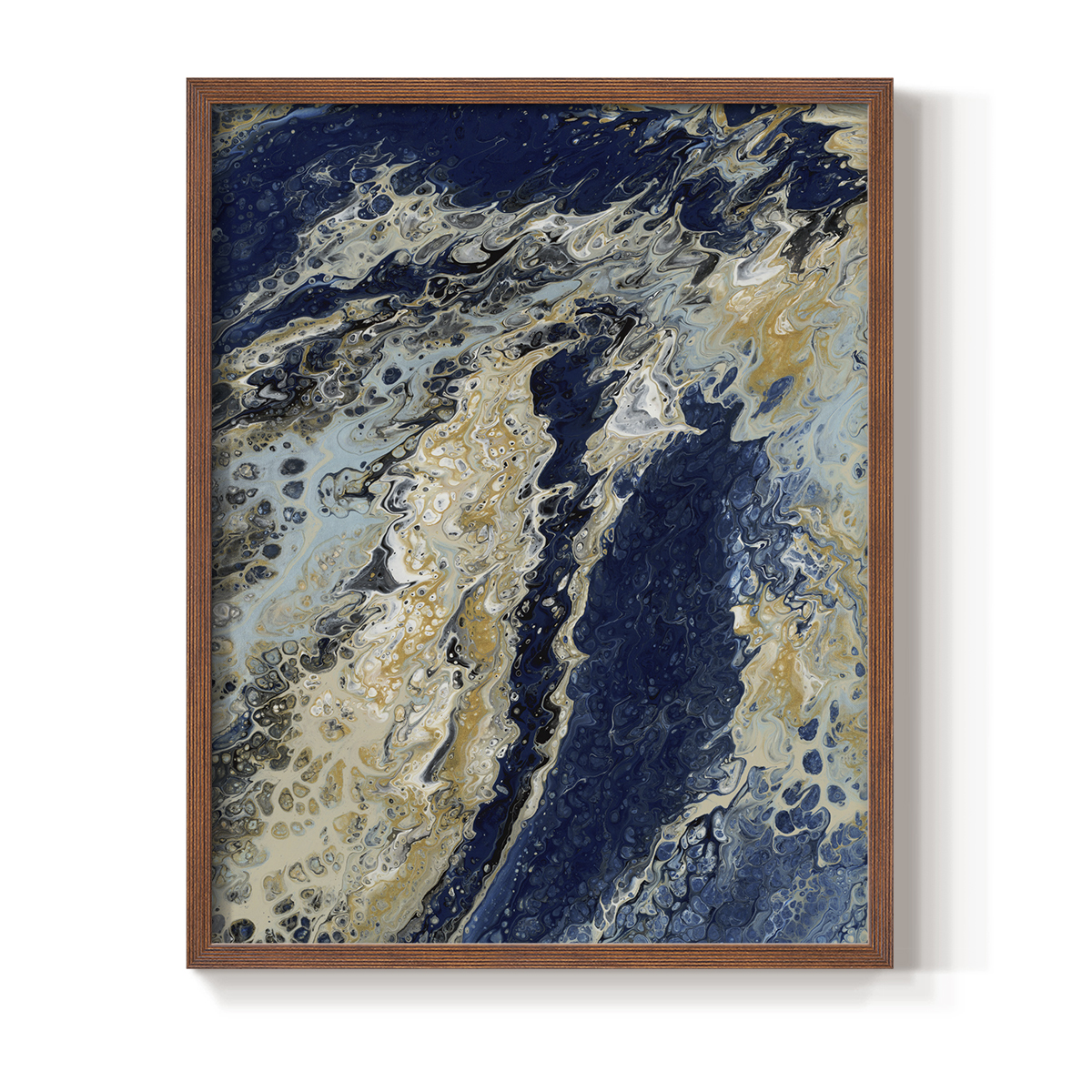 C39 Framed Print in Brown Solid Wood Framed Print No Nail Hanging ...
