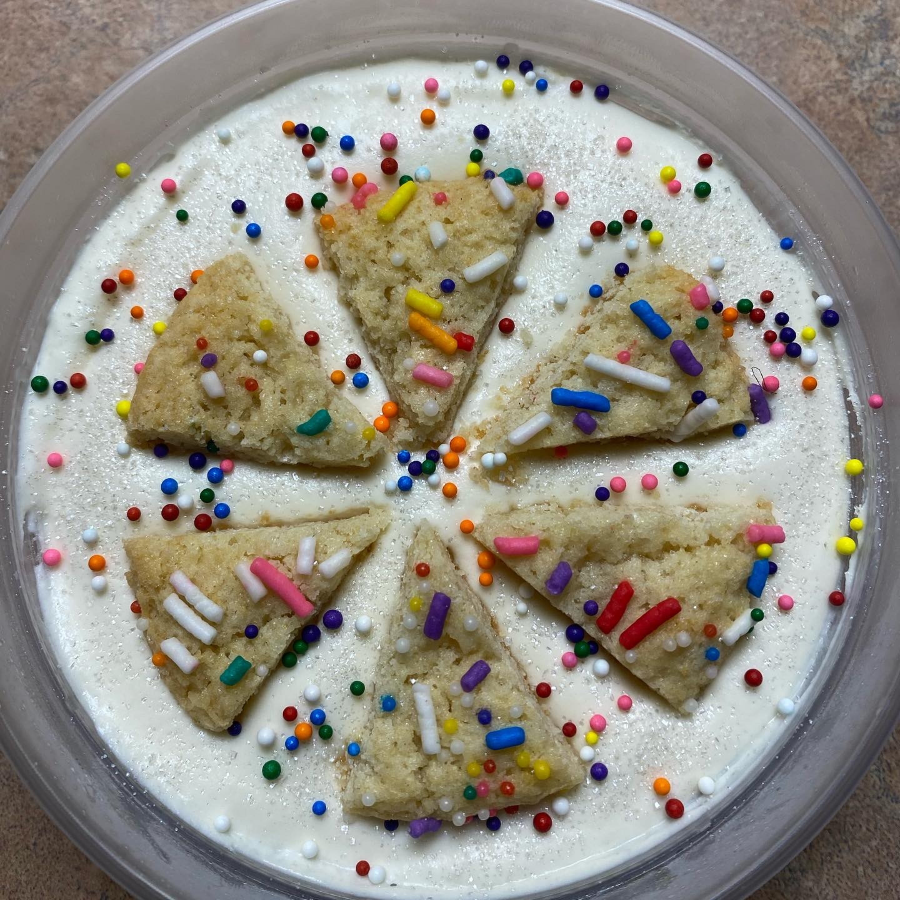 C3d Creamery - Sprinkle Cookie - 1/2 Pint - Walmart.com