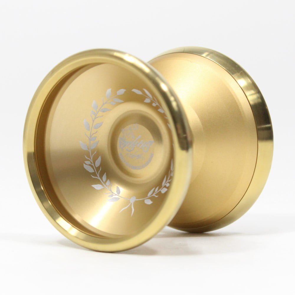 C3yoyodesign Ambition Yo-Yo - Bimetal - 7075 AL with SS Rims - Lee Jihoo Signature YoYo (Gold ...