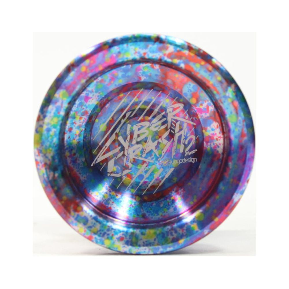 C3yoyodesign Cyber Crash 2 Yo-Yo - High Performance YoYo (Rainbow ...