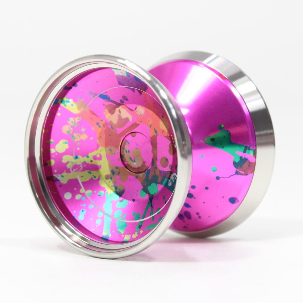 C3yoyodesign Waltz Yo-Yo - Bimetal Contest Level Fingerspin YoYo (Pink ...