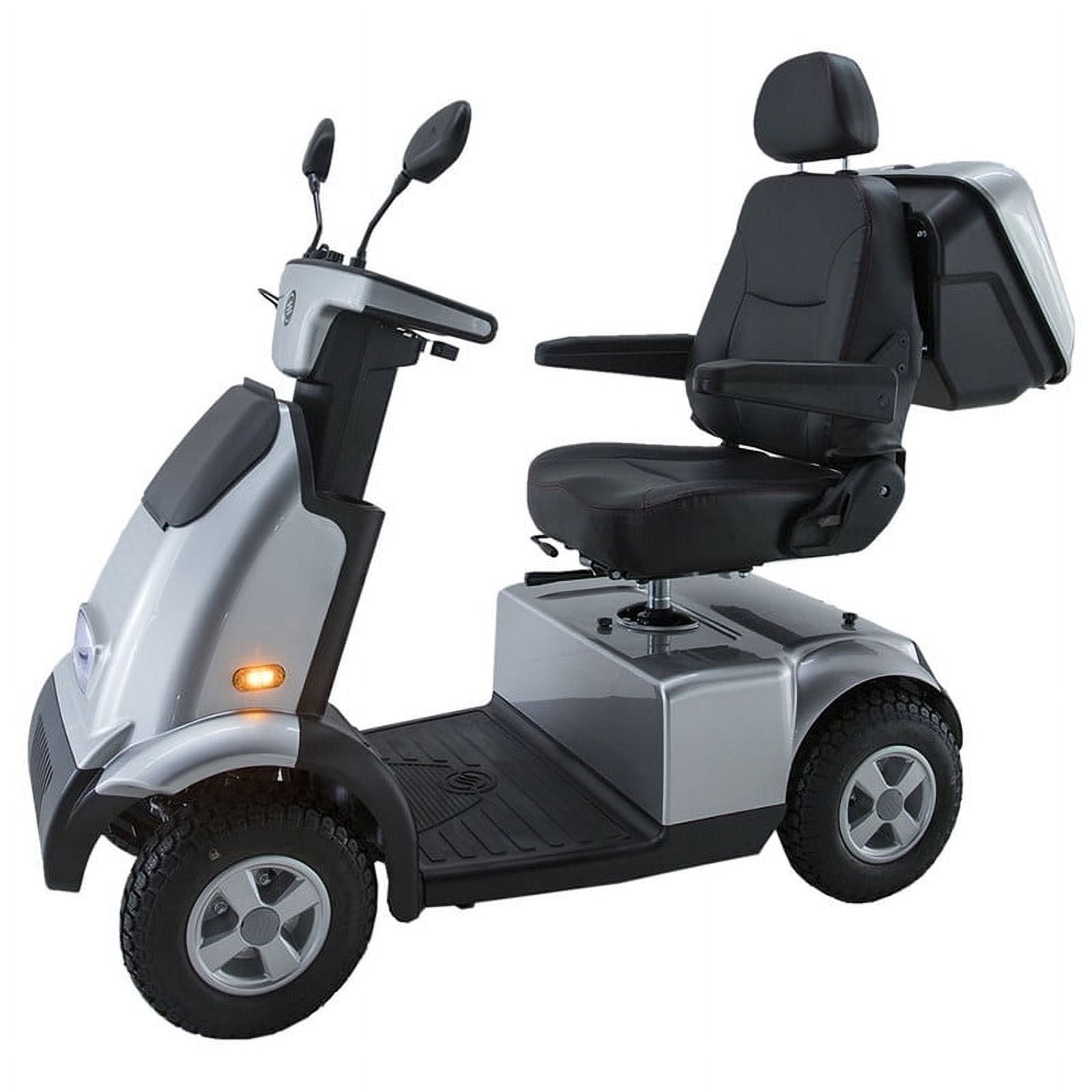 C4 High performance four wheel scooter by Afikim-Gray-20 inch wide ...