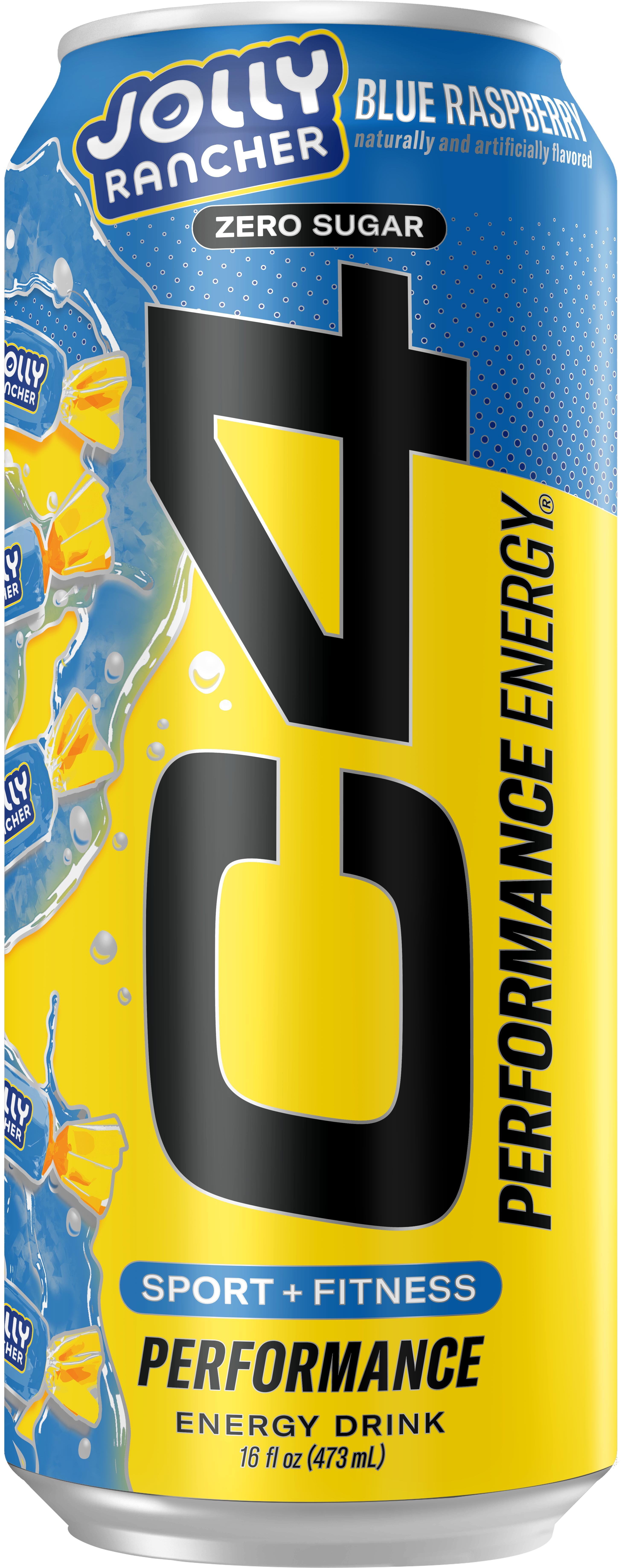 C4 Performance Energy Drink Jolly Rancher Blue Raspberry 16oz Single ...