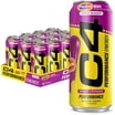 C4 Performance Energy Drink, Jolly Rancher Blue Razz Flavor, Zero Sugar ...