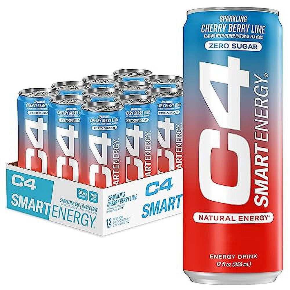 C4 Smart Energy Drink - Sugar Free Performance Fuel & Nootropic Brain ...