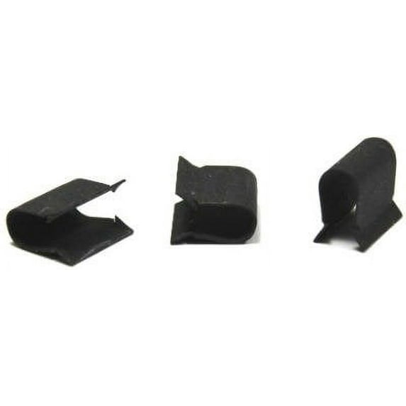 C45931-014-4 Tinnerman Style U-Type Speed Clips/No Hole/Steel/Black ...