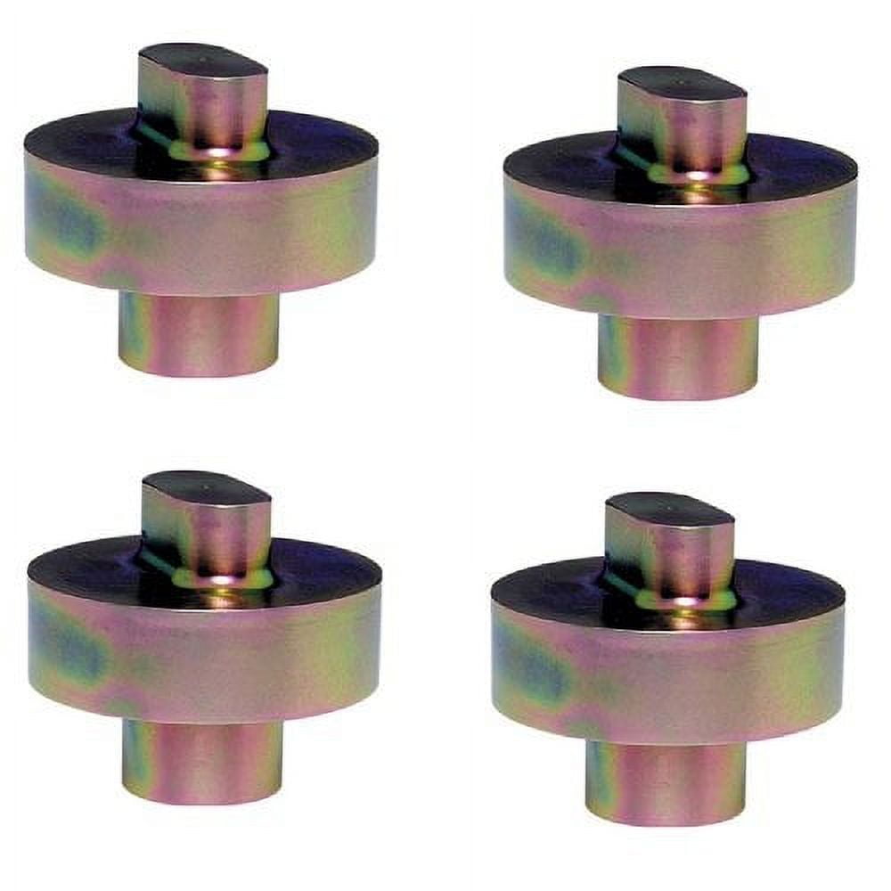 C5 C6 C7 Corvette Steel Jacking Pad Puck Jack Lift Plate Complete Set