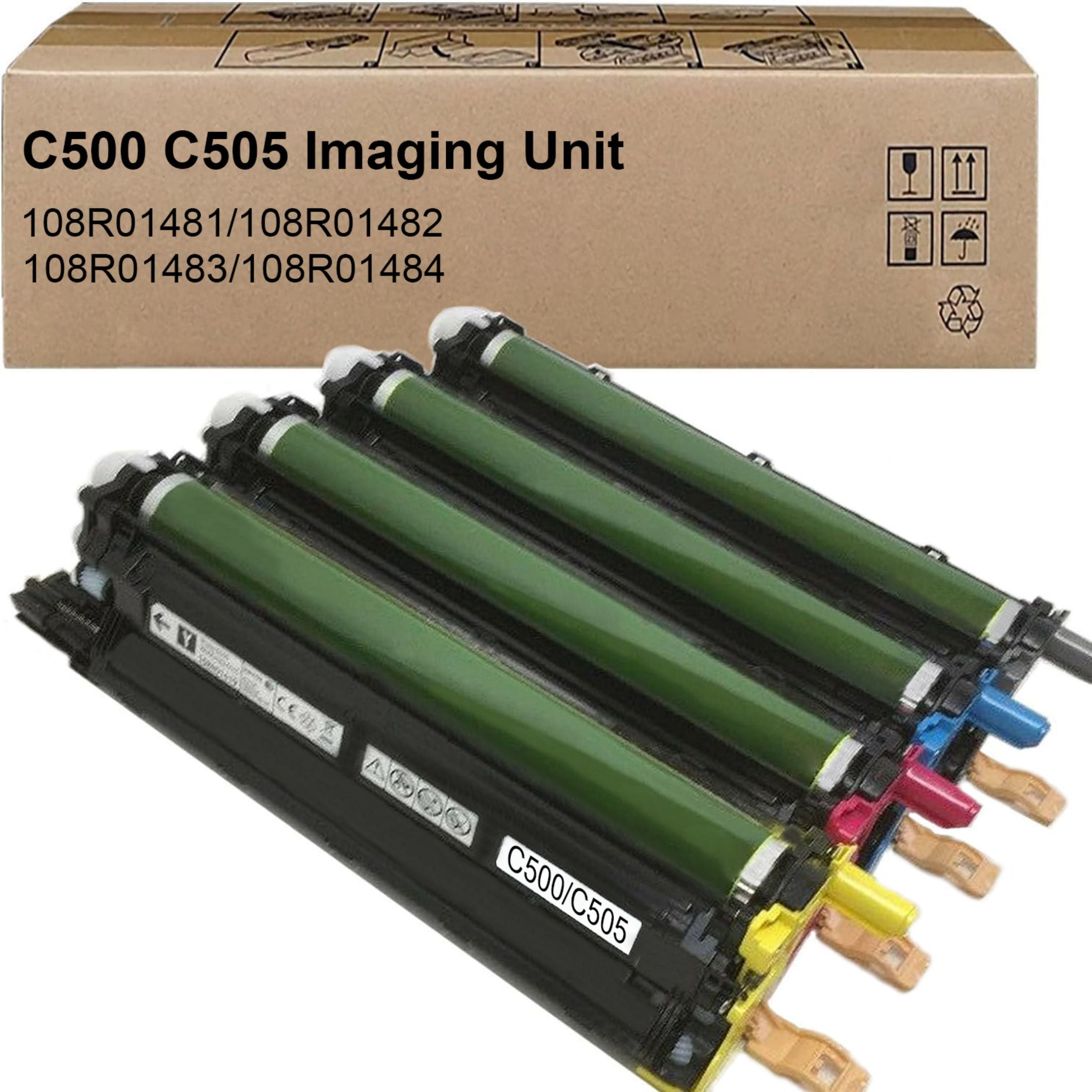 C500 C505 Compatible Drum Cartridge Replacement for Xerox 108R01481 108R01482 108R01483 ...