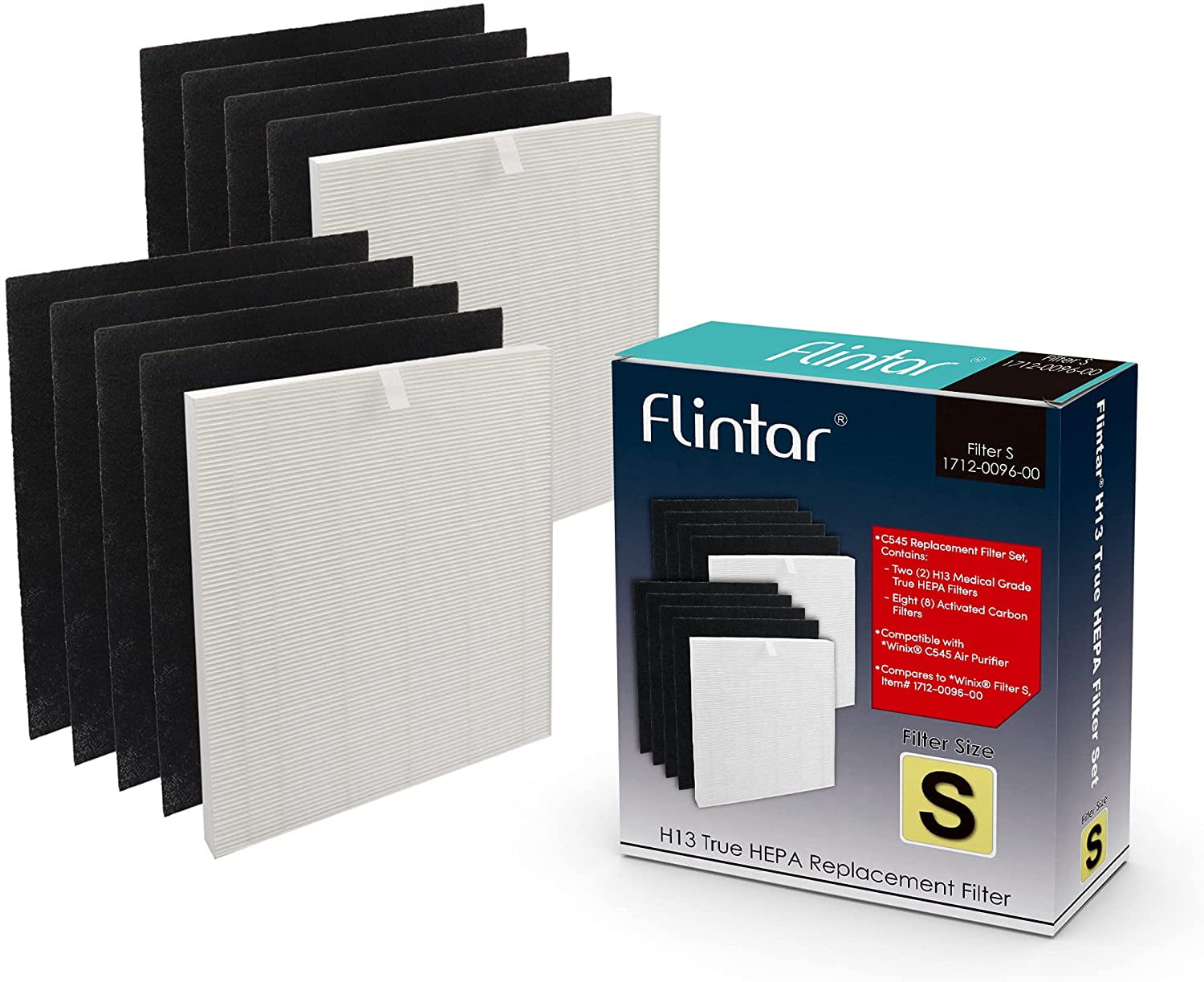 C545 True HEPA Replacement Filter S, Made in Taiwan, Compatible with ...