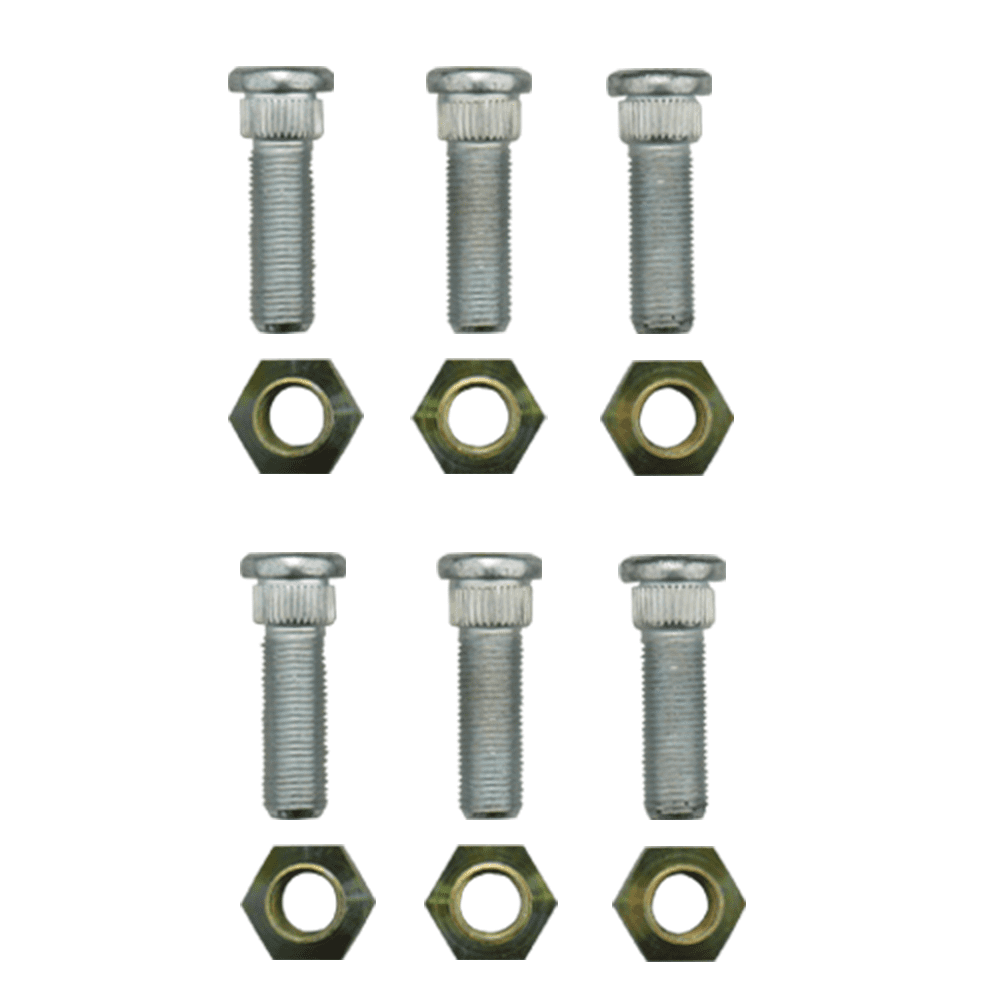 C5NN1107F & C5NN1012B Lug Bolt & Nut Kit for Ford Tractor 2000, 3000 ...