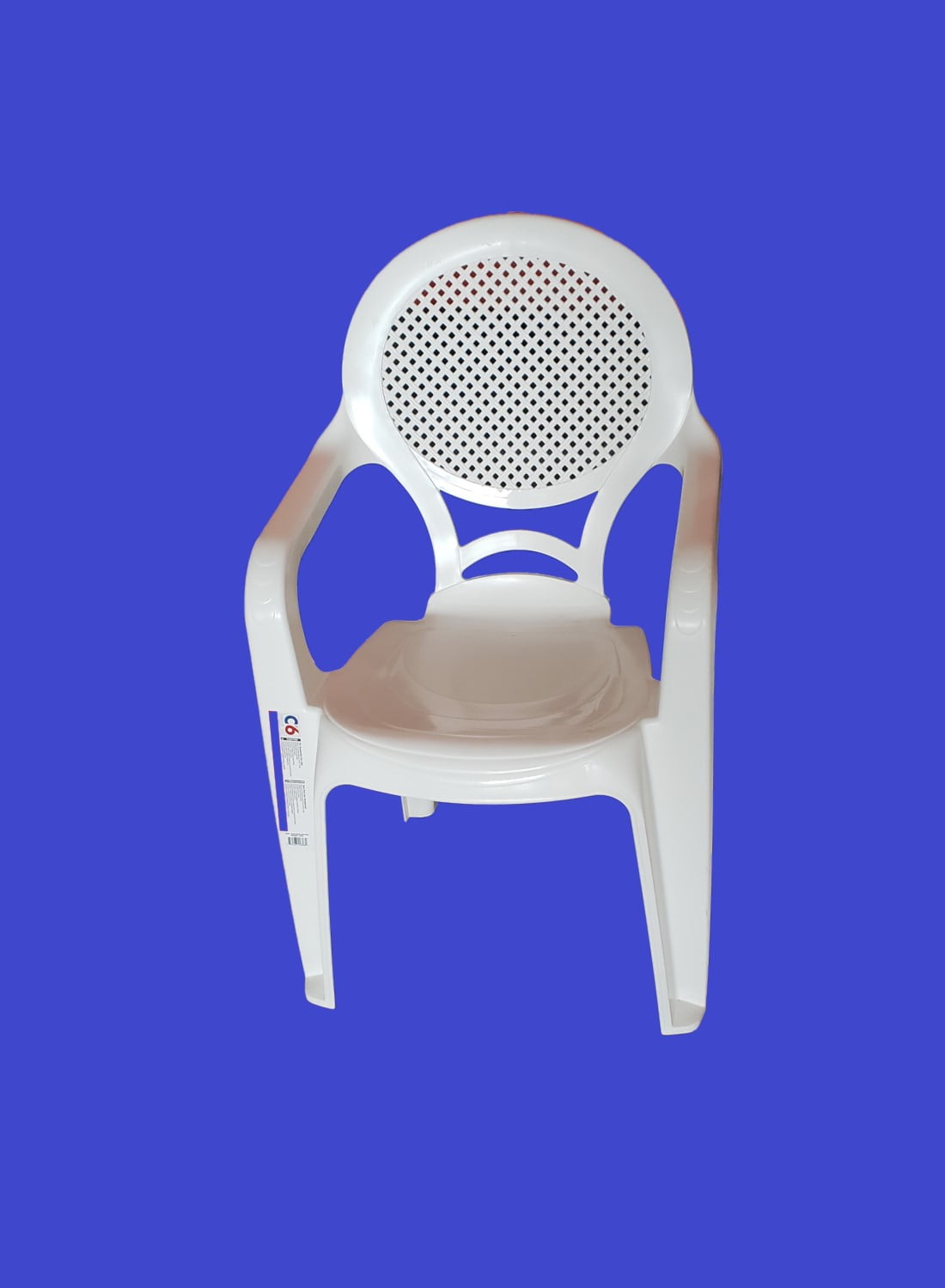 C6 Group Paradise Resin Indoor and Outdoor Waterproof High Back Folding ...