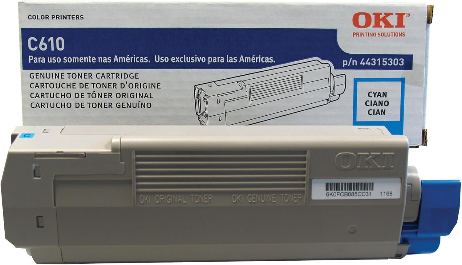 C610 Cyan Toner,type C15 6K - Walmart.com