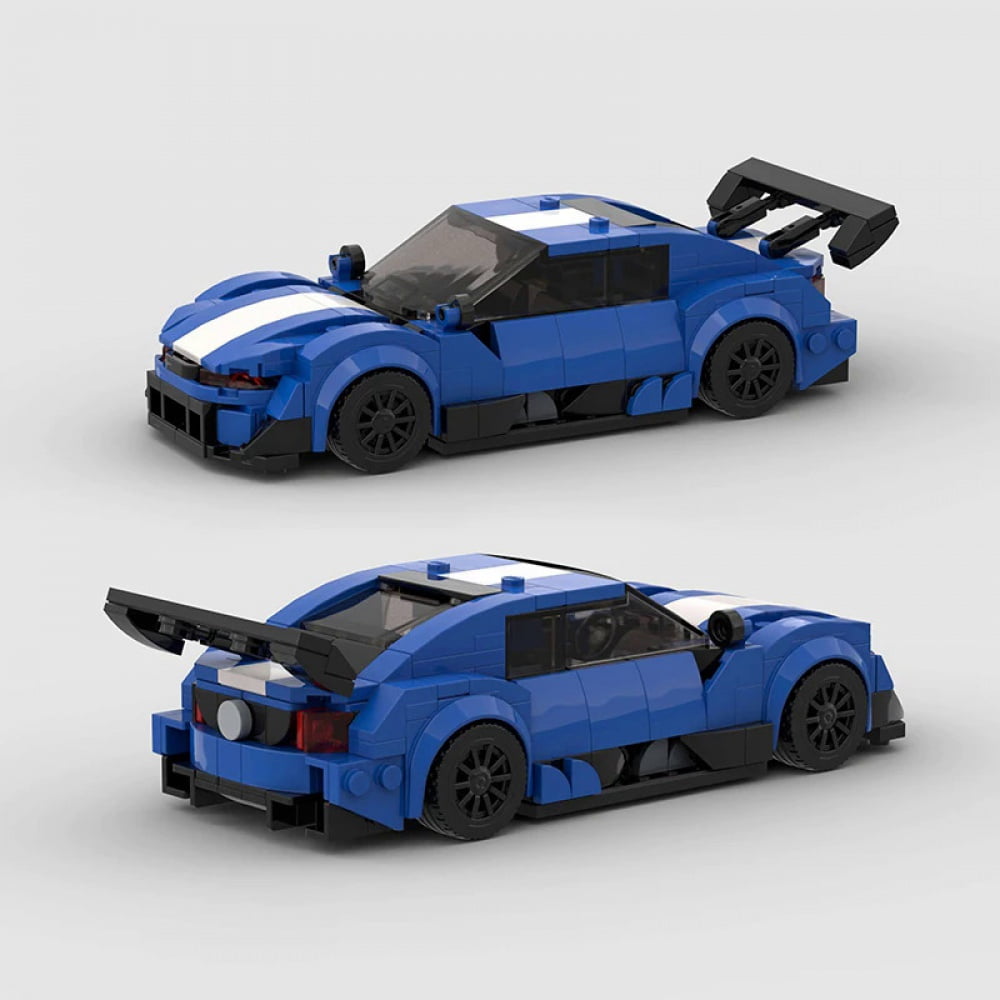 C63 MOC City Speed Champion Sports Cars Racing Model Building Blocks ...
