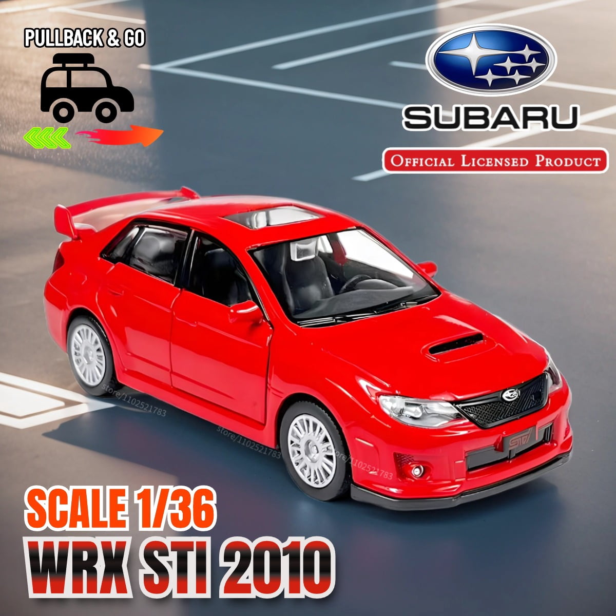 C63 S AMG Pullback Car Model Toy Replica 1:36 Scale Diecast Miniature ...