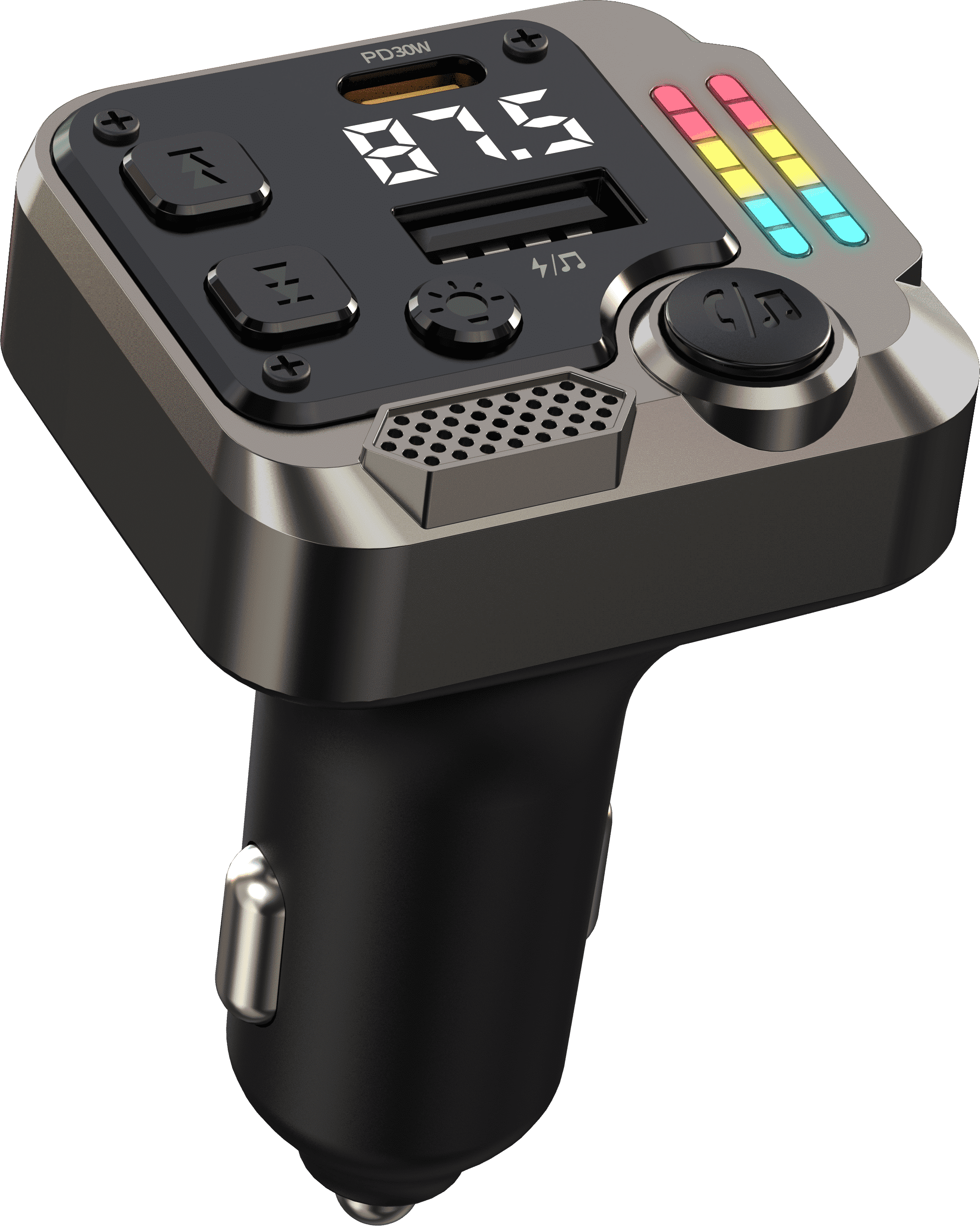 C68 Car MP3 Player, PD30W Fast Car Charger, Bluetooth 5..3 FM ...