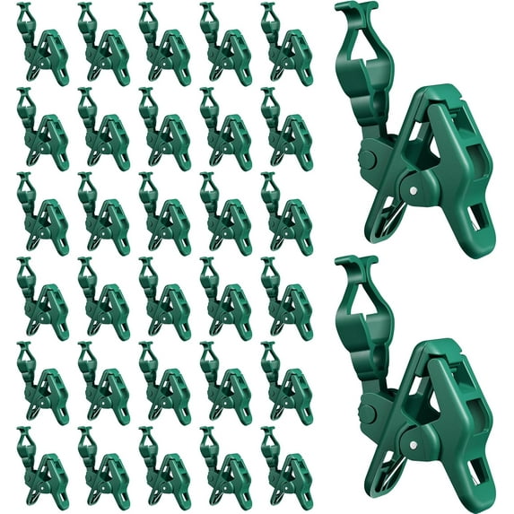 C7 C9 Silent Night Lights Spring Clips, 100 Count Holiday Quick ...