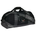 Eddie Bauer C7 Corvette Medium Duffel Bag, Black with Cross Flags Logo ...