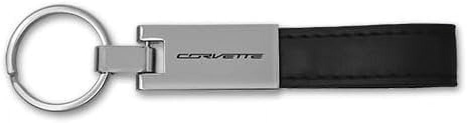 C7 Corvette Font Leather Loop Keychain - Officially Licensed Chevrolet ...