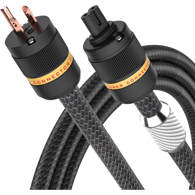 C7 HiFi Power Cable OFC Figure 8 Audio Power Cords US Mains Cord with ...