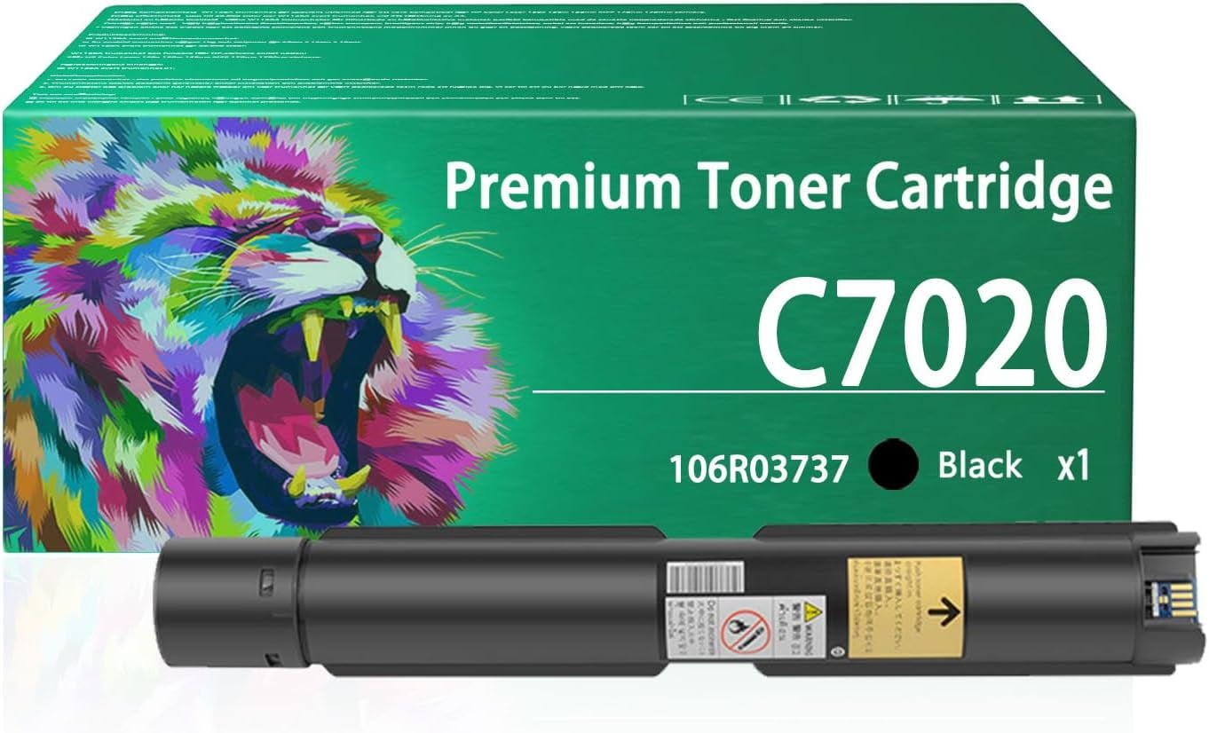 C7020 Toner Cartridge Compatible for Xerox C7020 106R03737 106R03740 ...