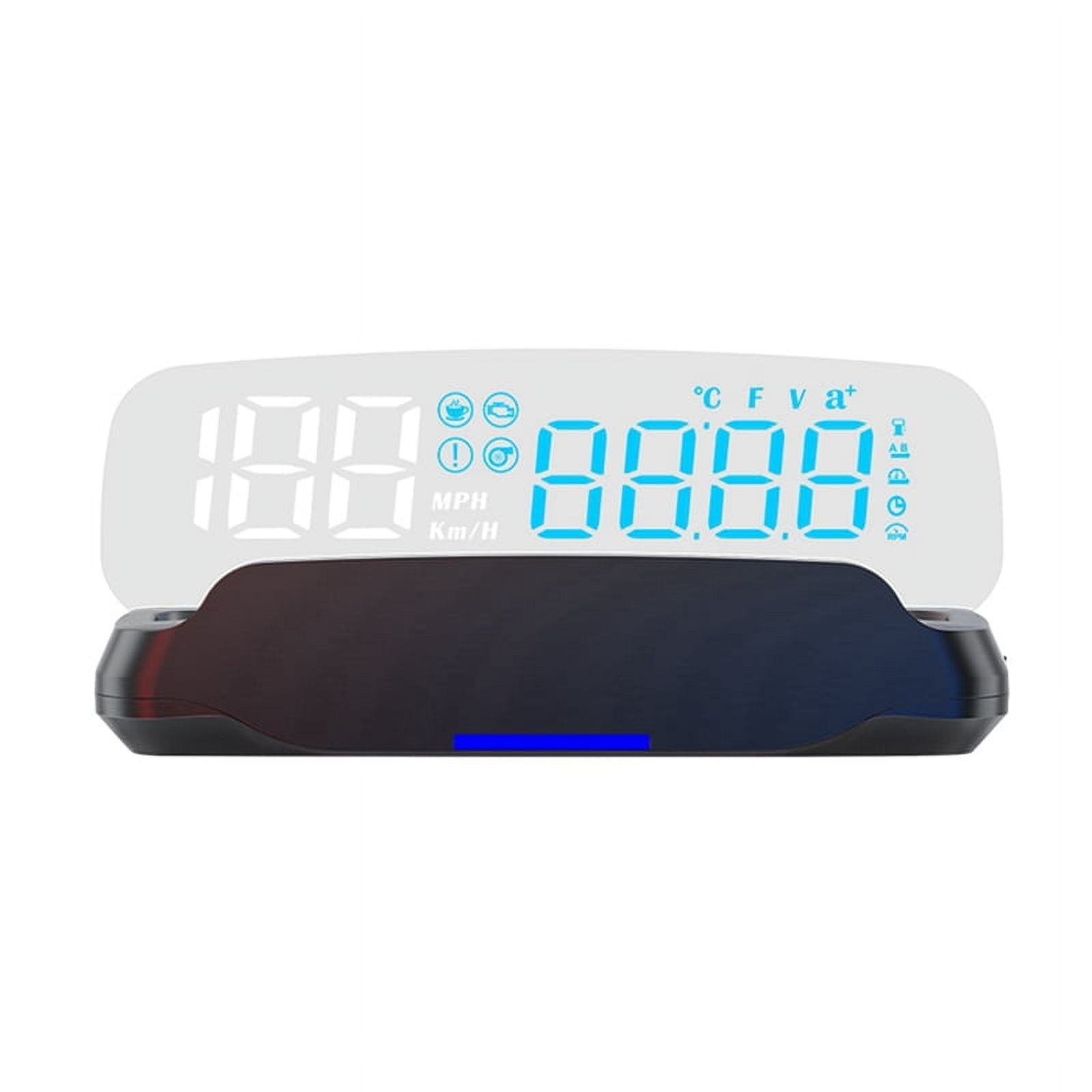 C7B Obd2 Car Hud HeadUp Display Car Smart Gauge Display Interface Oil ...