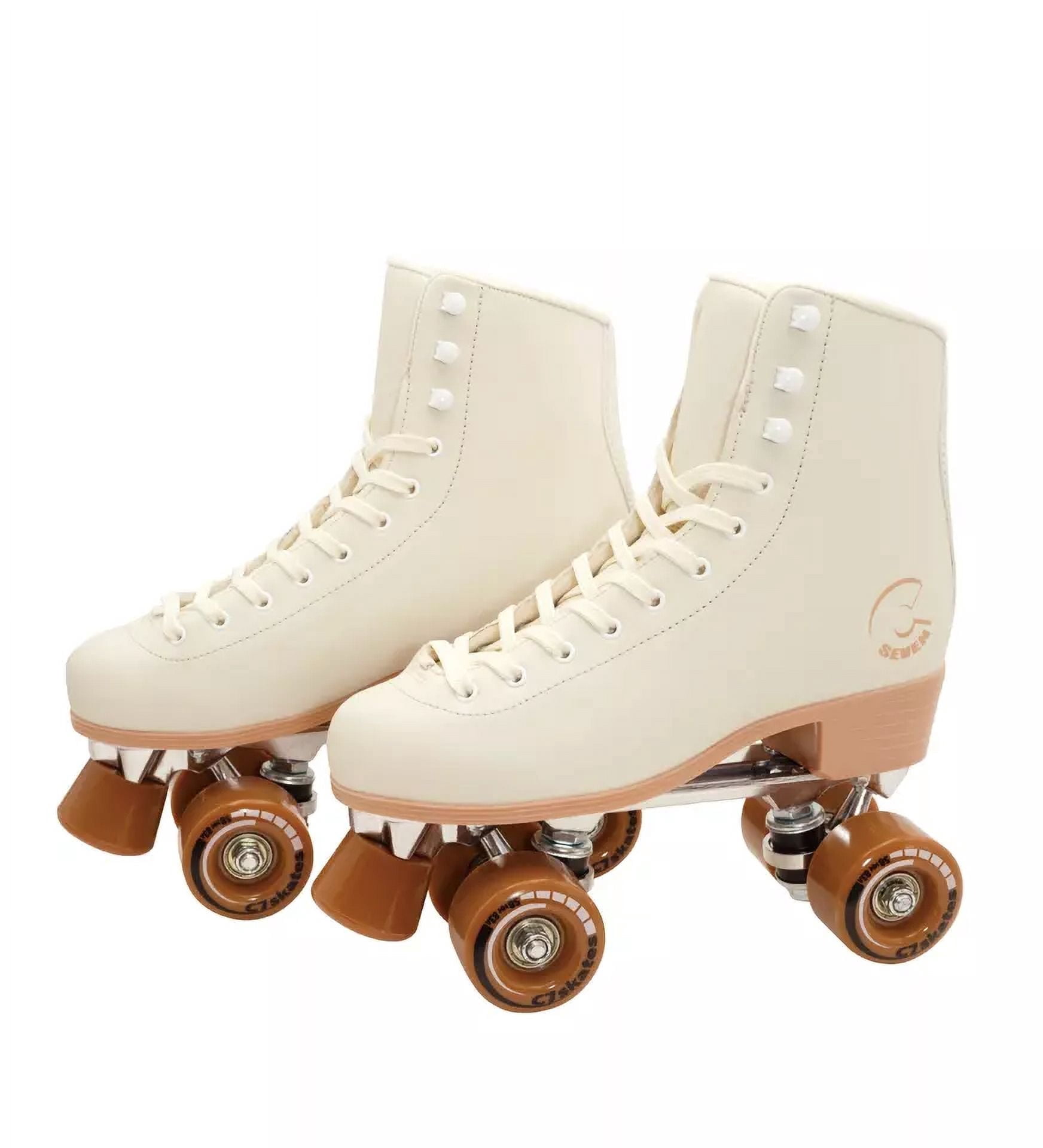 C7skates Cute Roller Skates for Girls and Adults (Vanilla Ice Cream ...